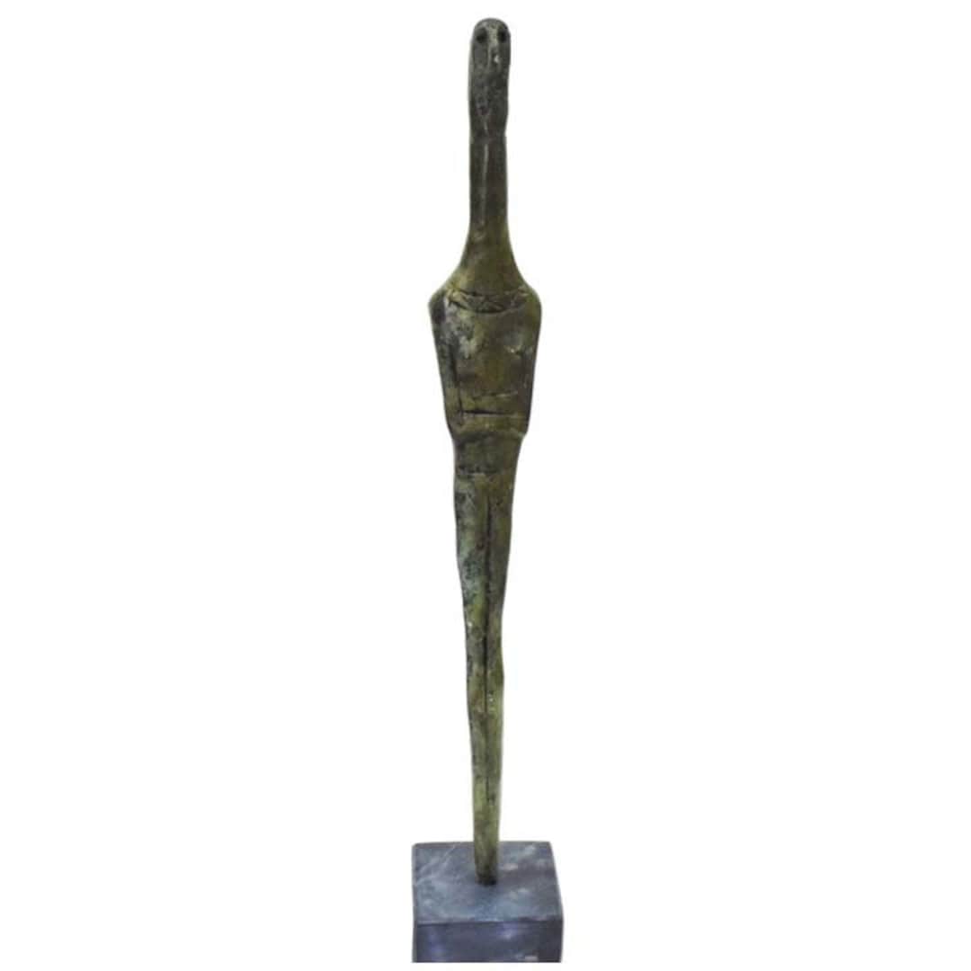 Paleolithic - Neolithic Bronze Idol Figurine Statue - Museum Replica ...