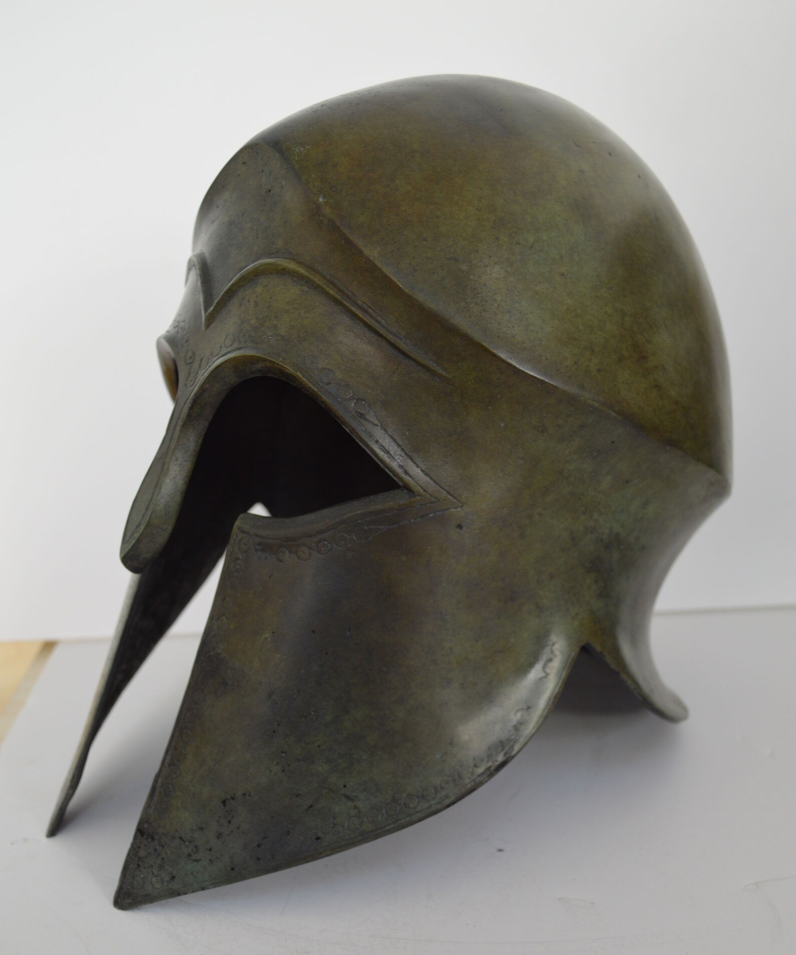 Helmet Bronze Ancient Greek Aged Quality Artifact - Etsy
