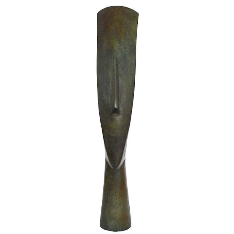 Cycladic Bronze Long Head Statue Sculpture Ancient Abstract Art ...