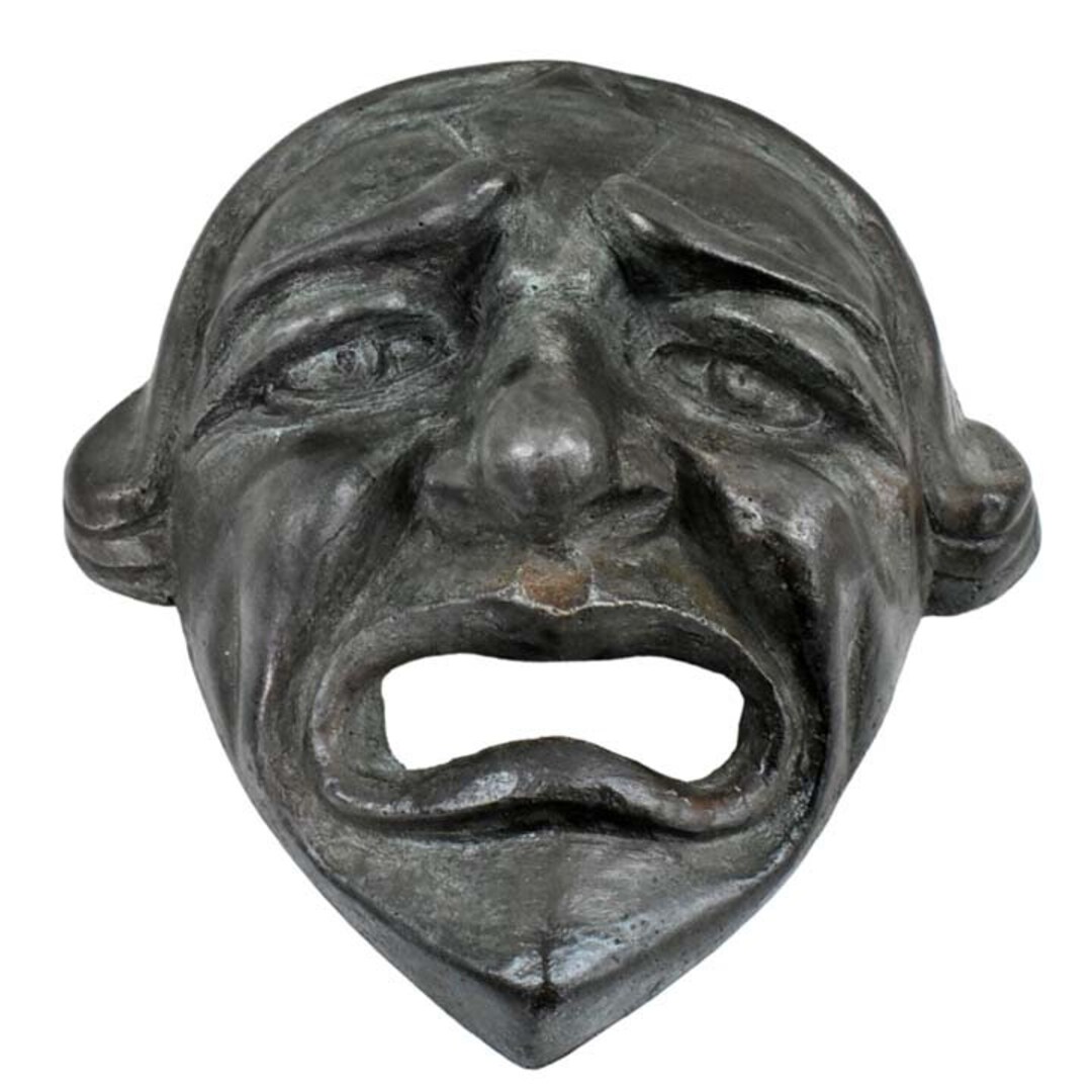 Ancient Greek Theatrical Tragedy Mini Mask - First Theater of World ...