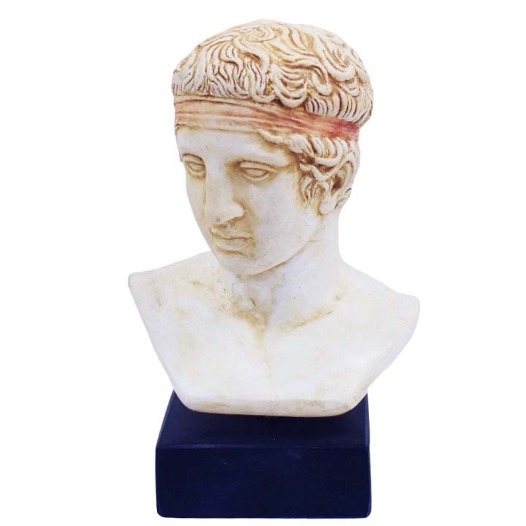 Bust of a Youth Binding His Hair Found on Delos Sacred Island - Athens ...