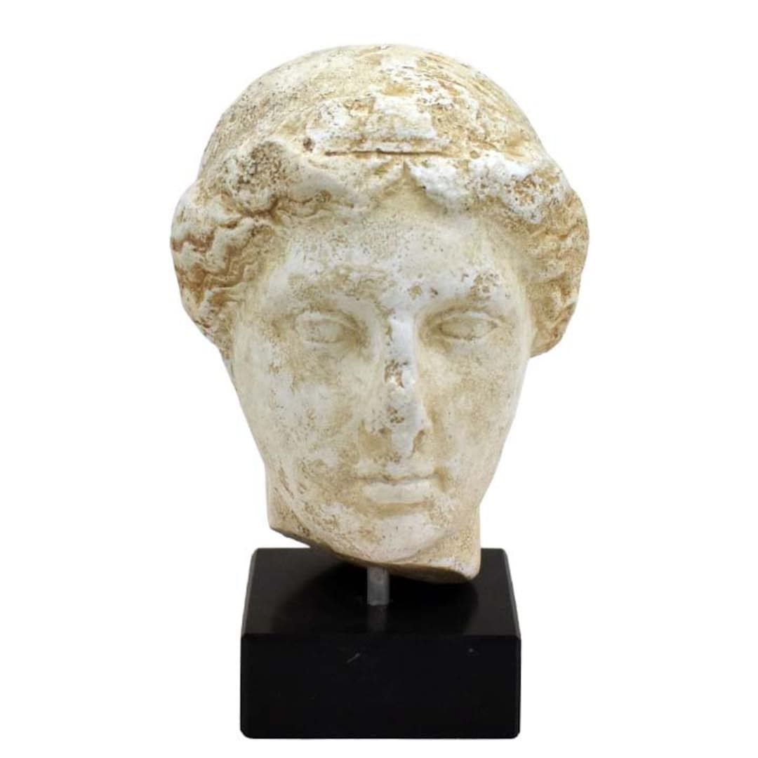 Ancient Greek Women Kore Small Head Bust - Maiden Korai - Etsy