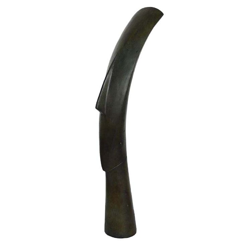 Cycladic Bronze Long Head Statue Sculpture Ancient Abstract Art ...
