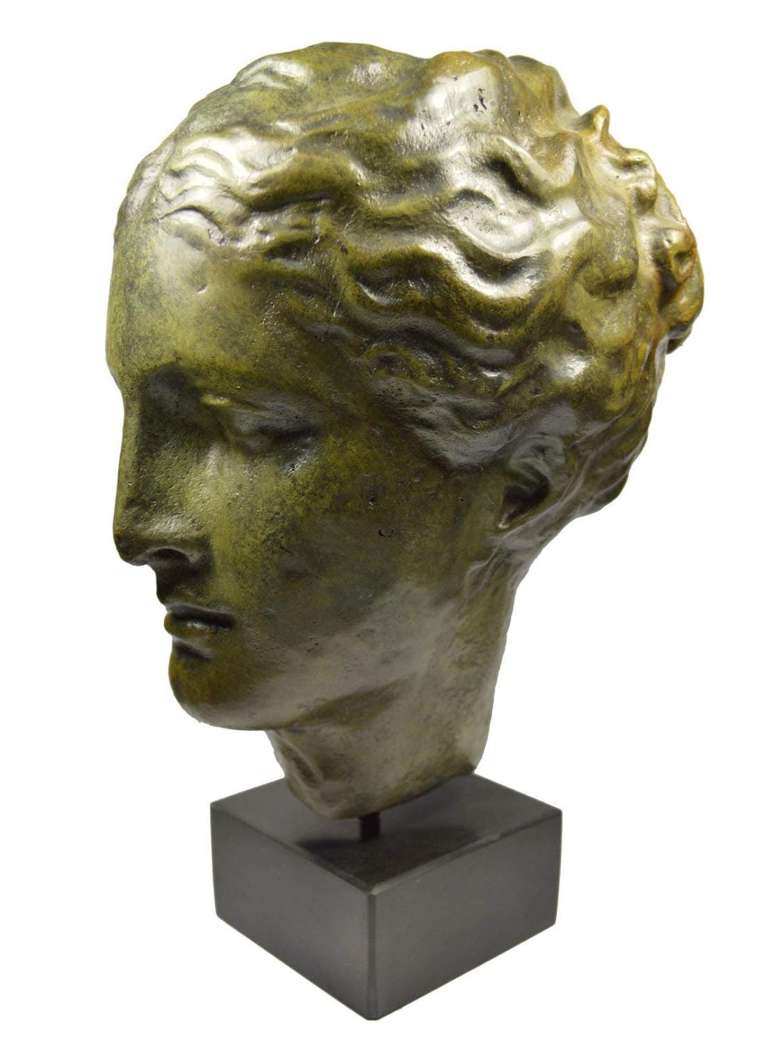 Hygeia Ancient Greek Goddess of Health Great Bronze Head Statue - Etsy
