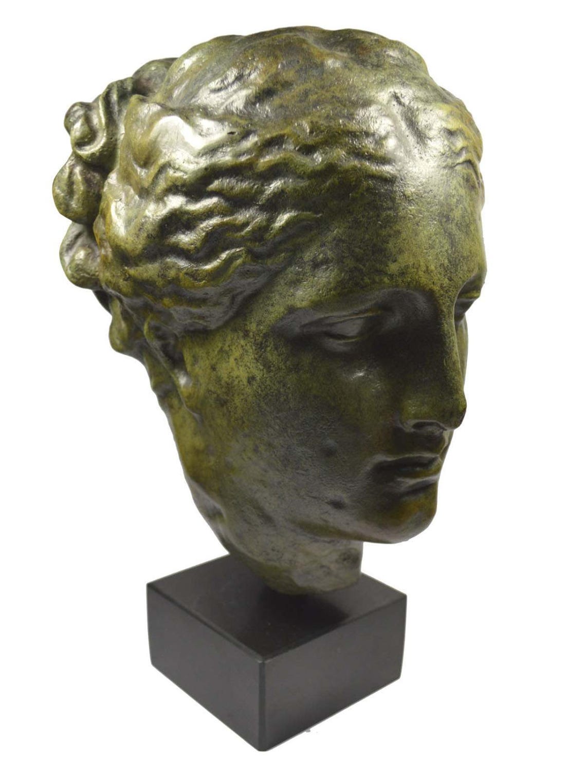 Hygeia Ancient Greek Goddess of Health Great Bronze Head Statue - Etsy