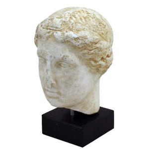 Ancient Greek Women Kore Small Head Bust - Maiden Korai - Etsy