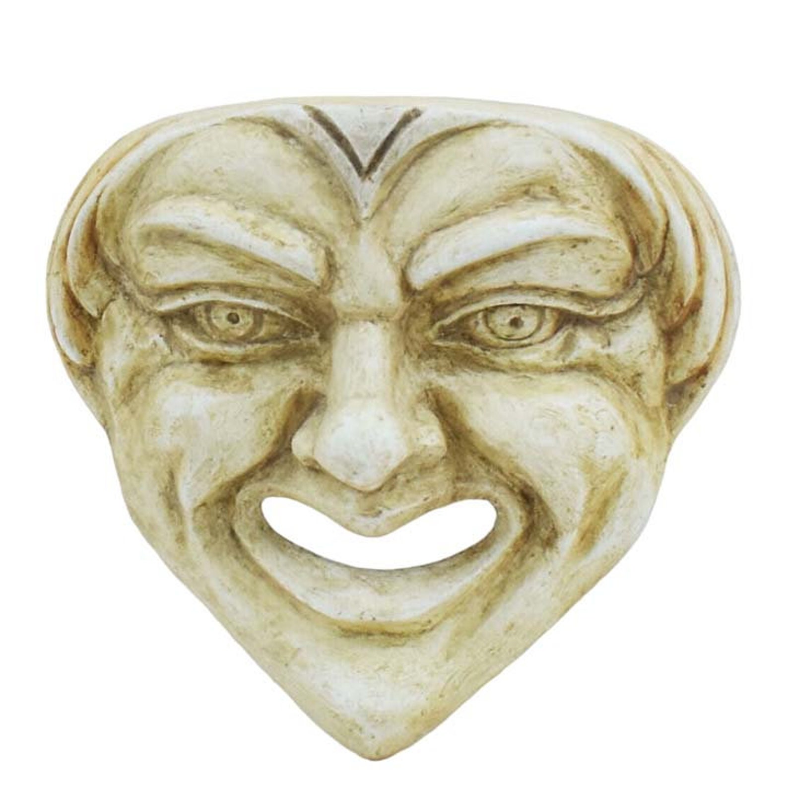 Ancient Greek Theater Comedy Small Mask - Etsy