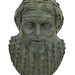 Bronze Mask of Dionysos God of Winemaking and Wine - Etsy