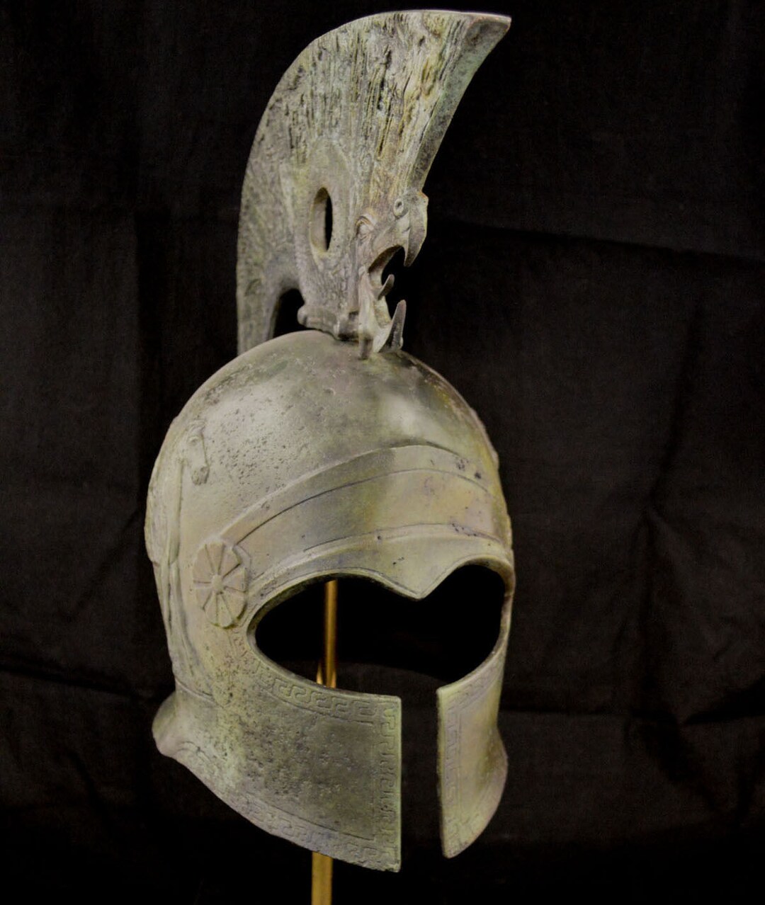 Pegasus and Griffin Helmet Ancient Greek Marble Based Great Helmet - Etsy