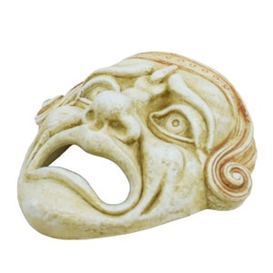 Ancient Greek Theater Drama Tragedy Small Mask - Etsy