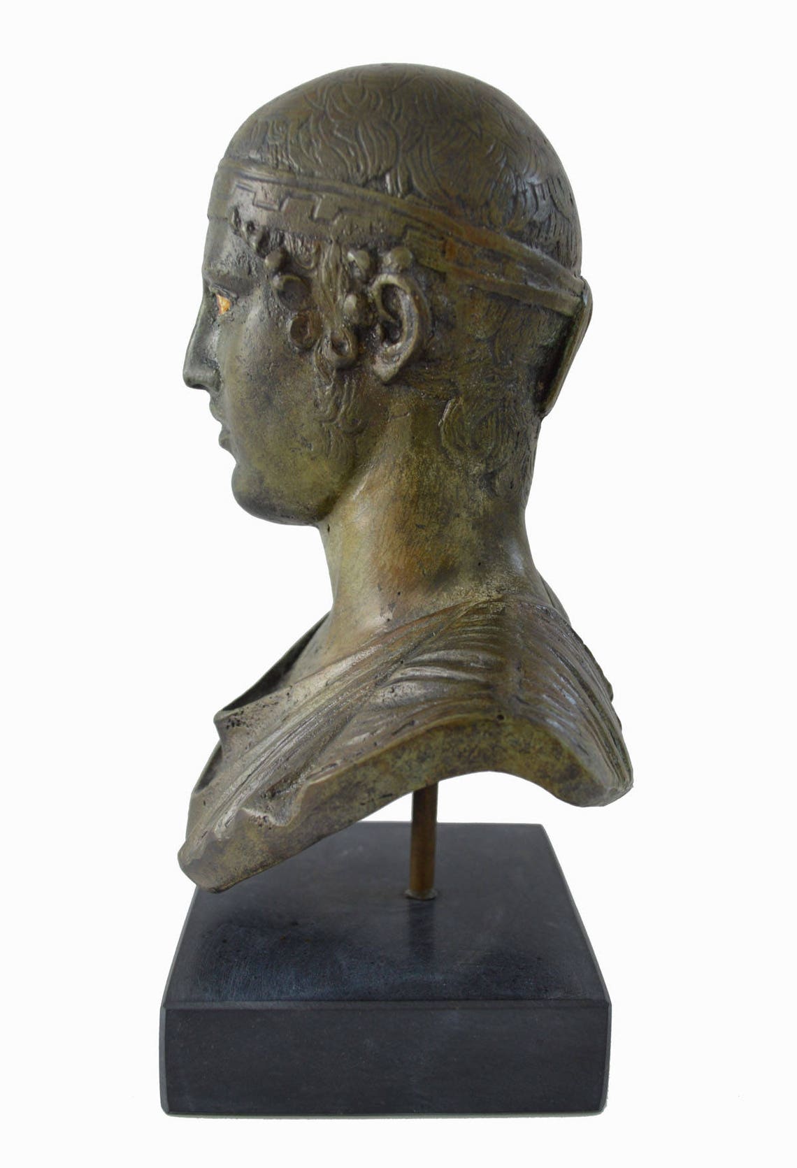 Charioteer of Delphi Sculpture Bust Reproduction - Etsy