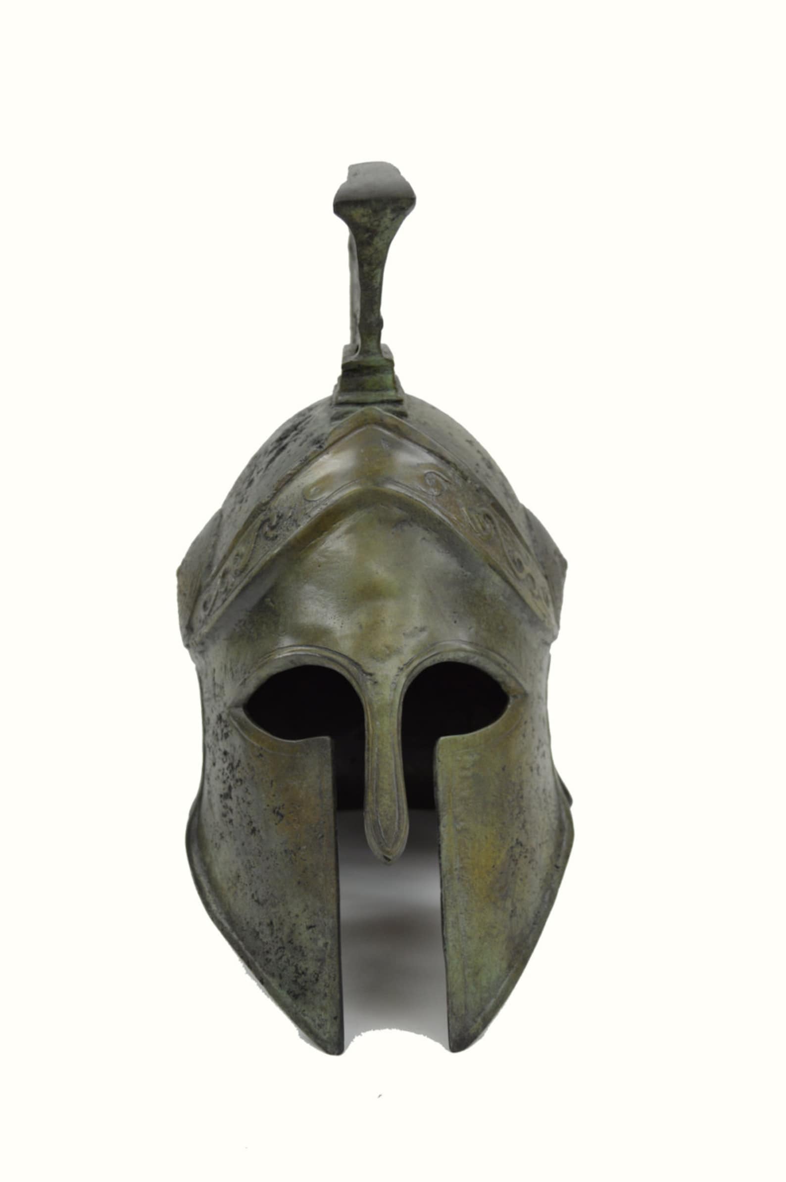 Ancient Greek Bronze Helmet Freestanding Age Replica Helmet - Etsy