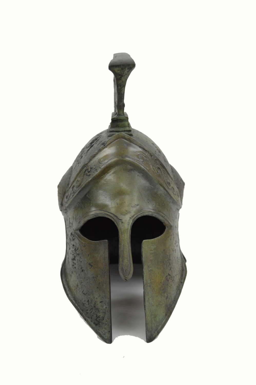 Ancient Greek Bronze Helmet Freestanding Age Replica Helmet - Etsy