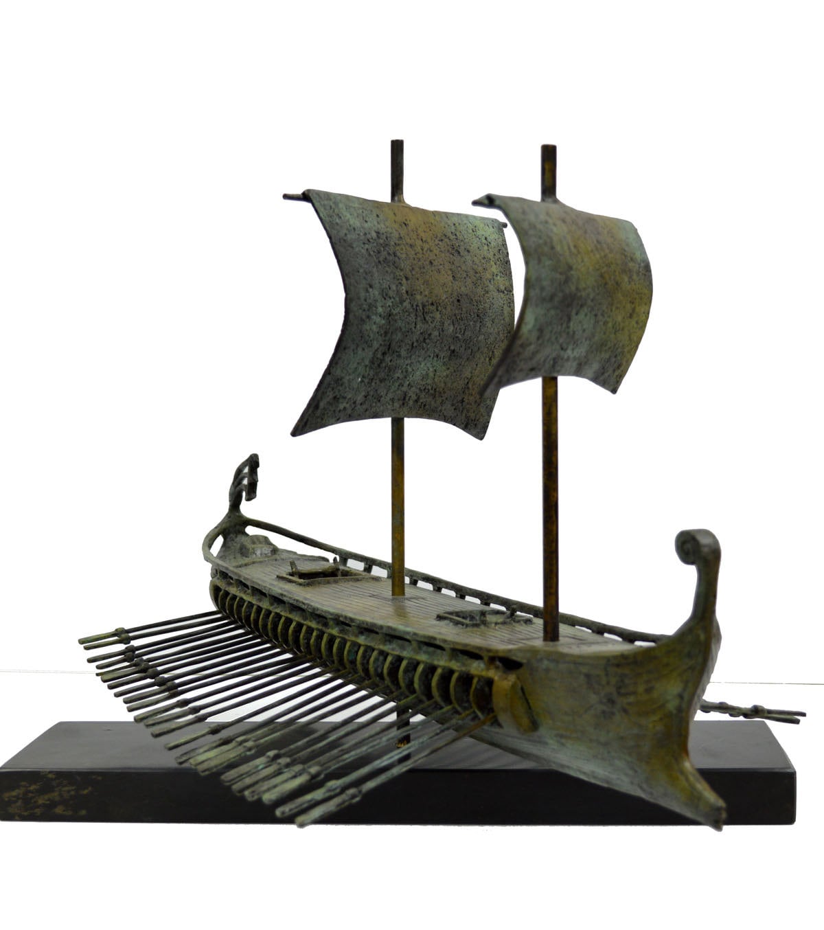 Warship Ancient Greek Reproduction Bronze Artifact Boat - Etsy