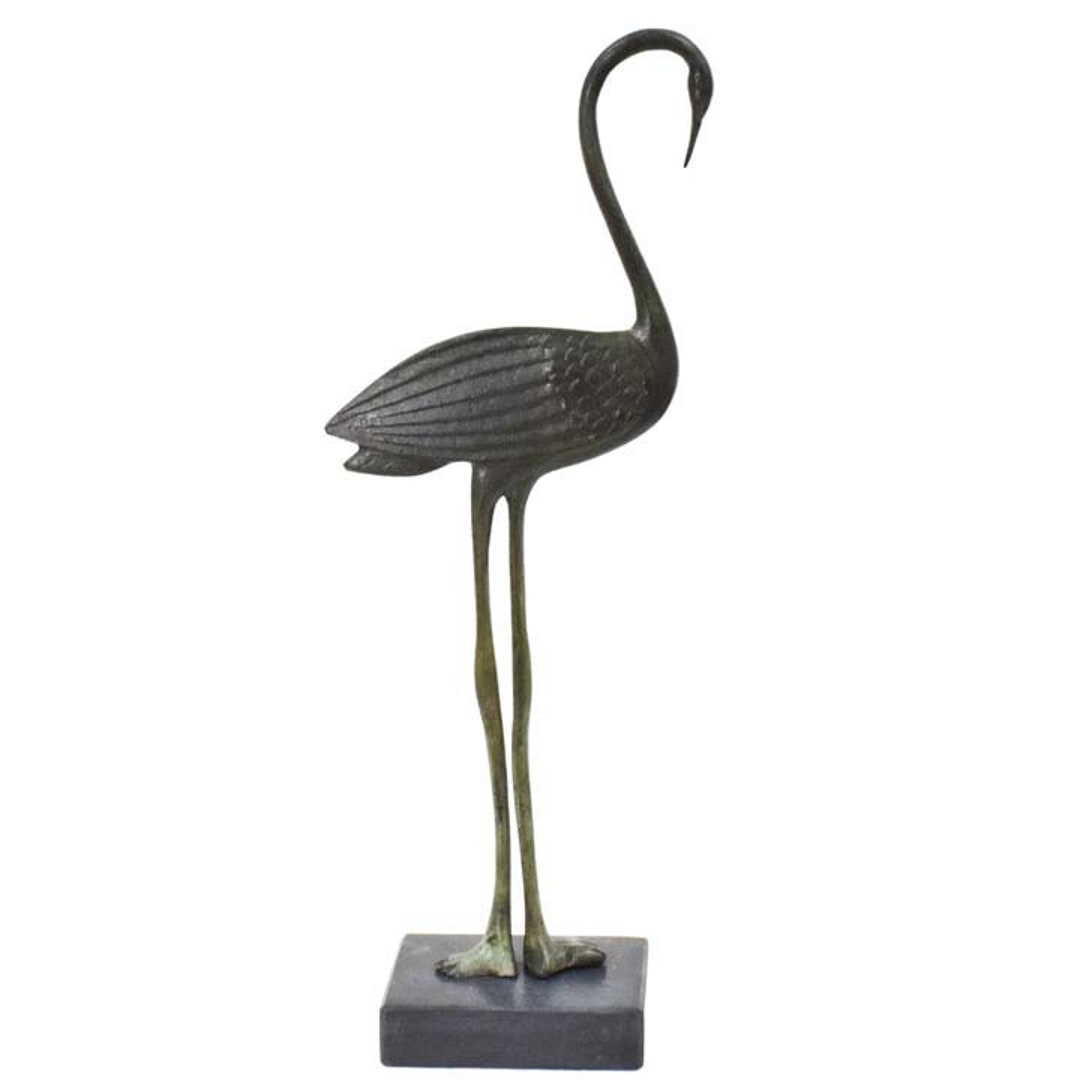 Stork Bronze Statue Sculpture - Symbol of Family Fidelity and Romance ...