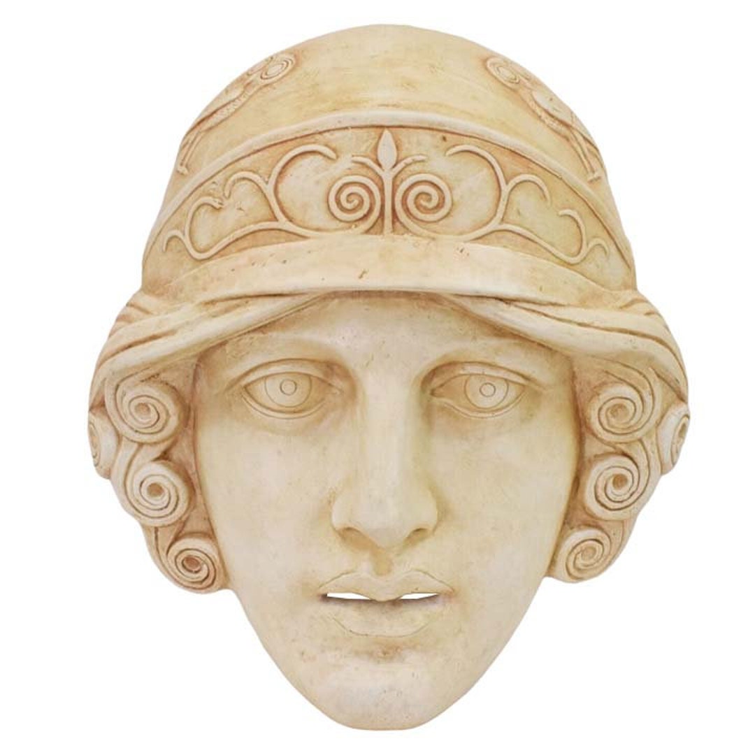 Goddess Athena Mask - Ancient Greek Theater Comedy Tragedy - Protector ...