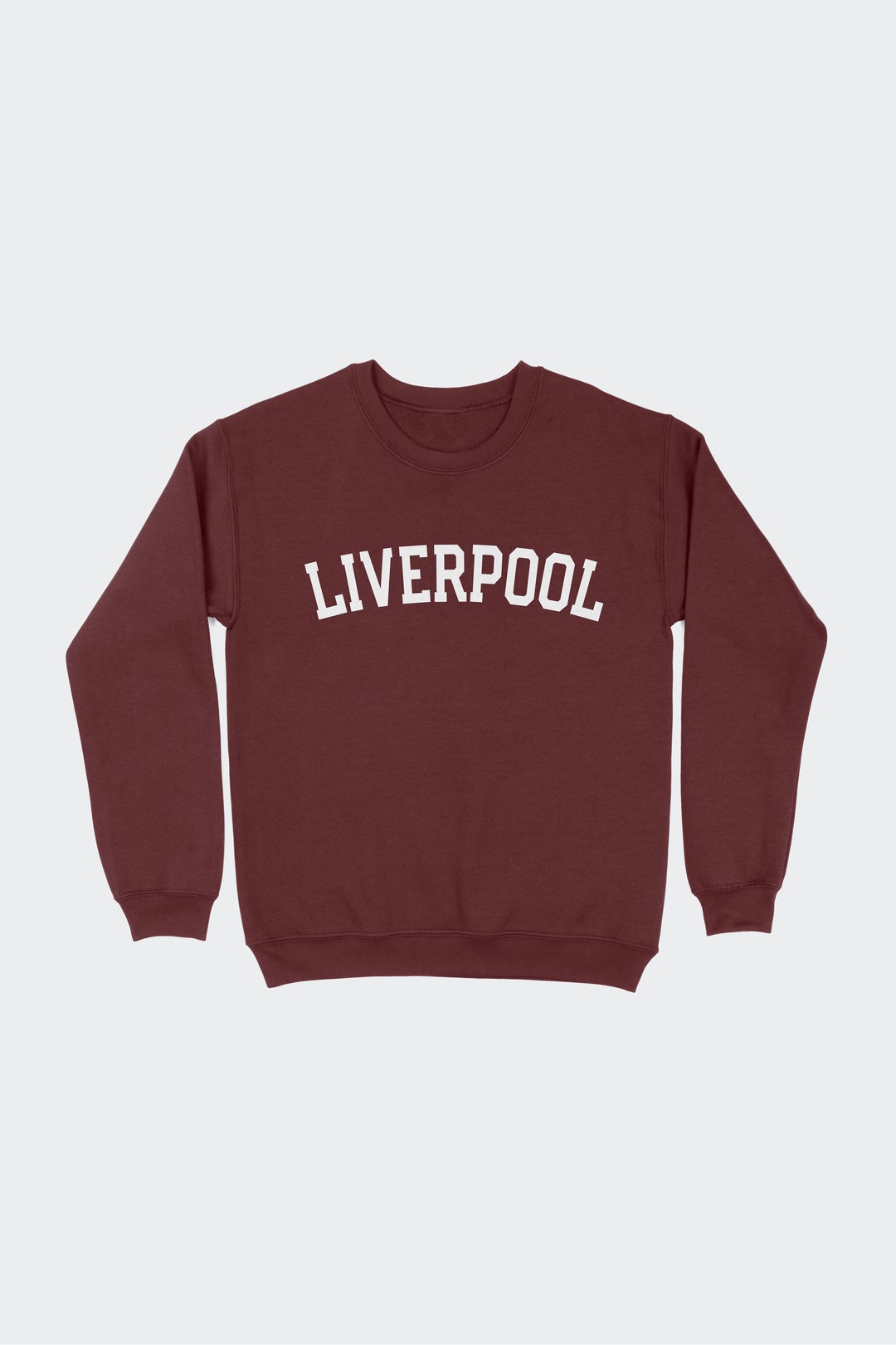 Liverpool American College Collegiate Style Crewneck Sweatshirt Unisex ...