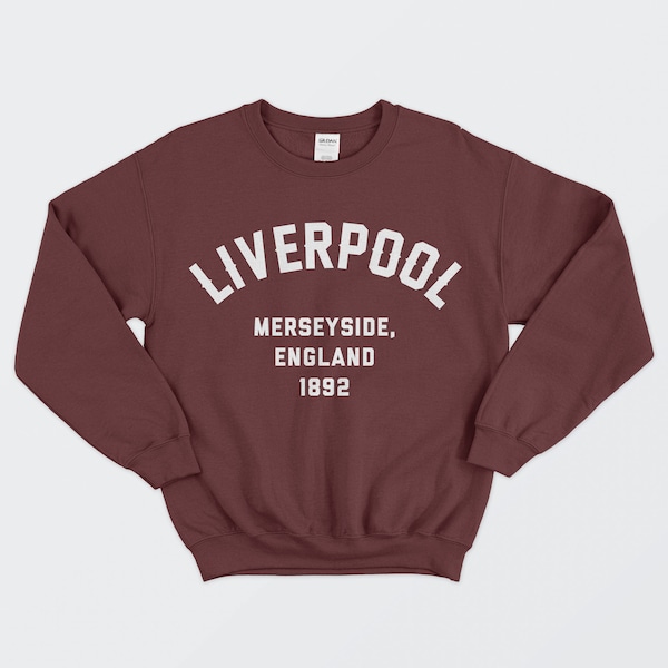 Liverpool Sweatshirt - Etsy