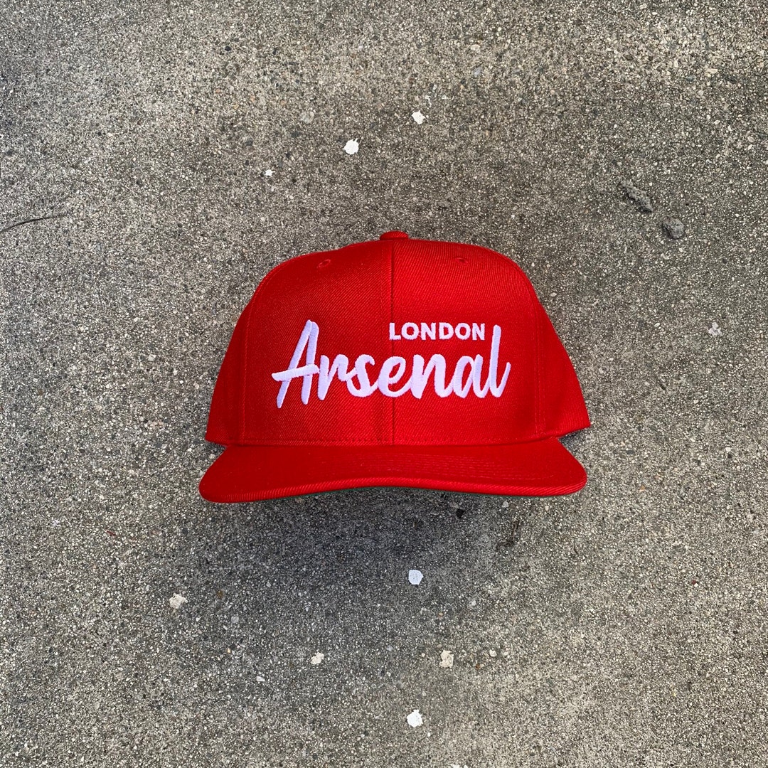 Arsenal Striker Edition Snapback Hat - Premier League Soccer Football ...