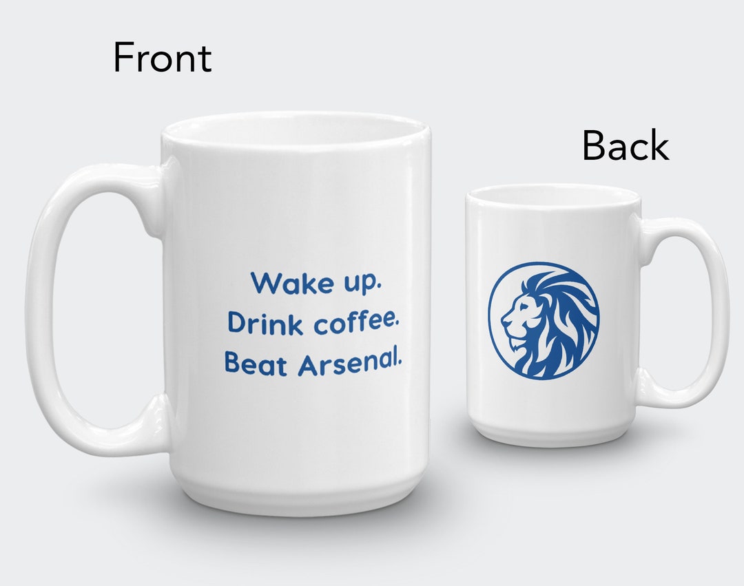 Chelsea FC 15oz Coffee Mug - Beat Arsenal Perfect Gift! - Etsy