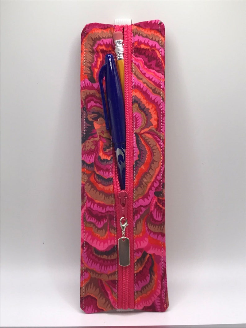 Zipper Pen Sleeve Pen Holder for Notebook Journal Tablet - Etsy