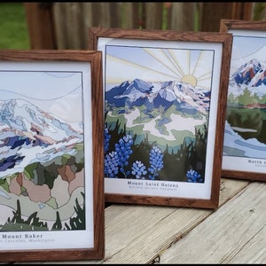 Mount Baker Fine Art Print - Etsy