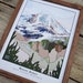 Mount Baker Fine Art Print - Etsy