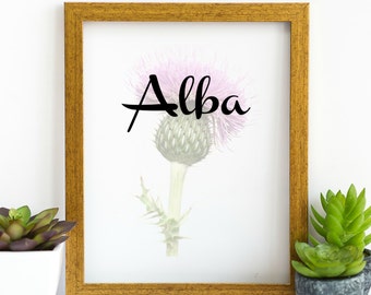 Scottish Gaelic Poster - Etsy