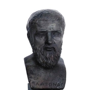 Bust of Plato Ancient Greek Philosopher Teacher of Aristotle Plato Bust ...