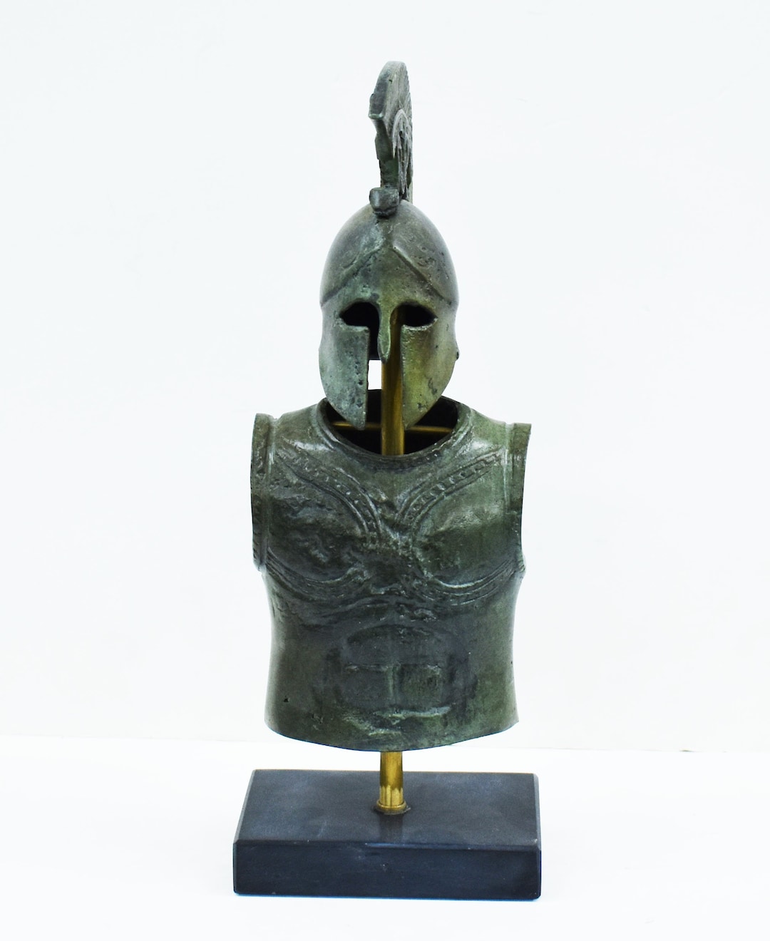 Set of Ancient Greek Crested Helmet and Armor-spartan Corinthian ...