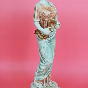 Statue of Hygieia - Ancient Greek Goddess of Good Health Cleanliness ...