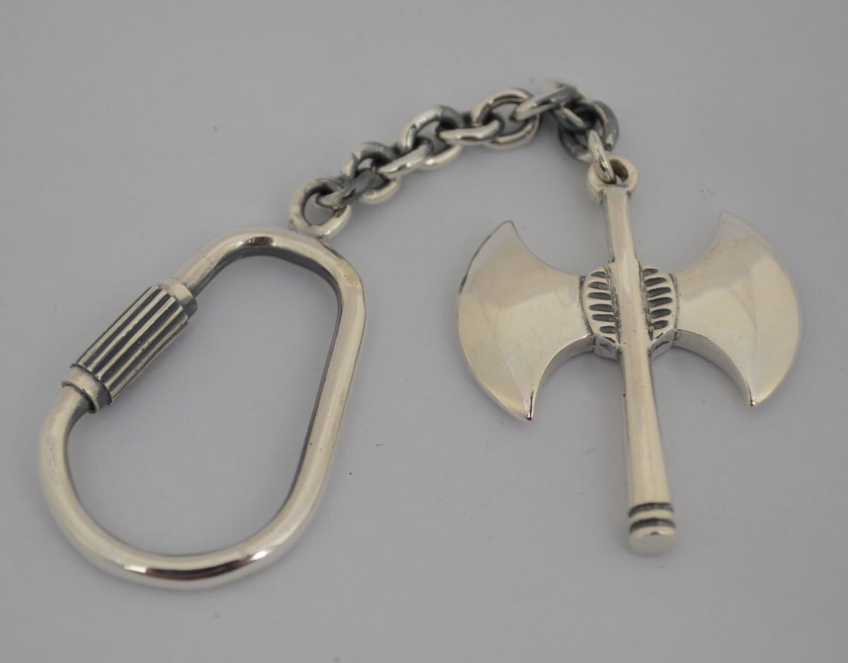 Minoan Double Headed Axe Keychain - Labrys Ancient Greece - High ...