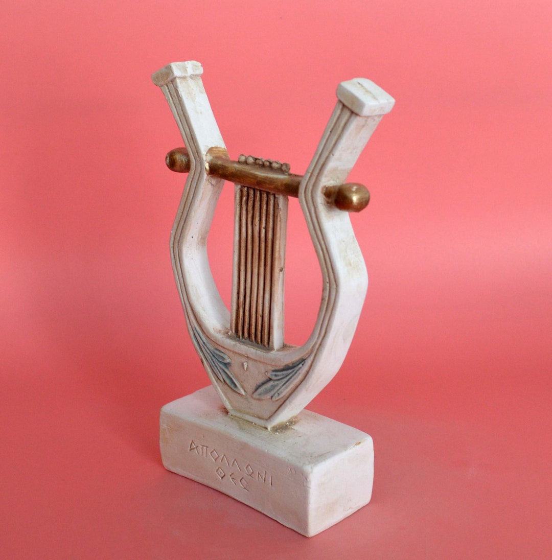 Lyre Miniature Apollo's Musical Instrument Decorative Sculpture Gift ...
