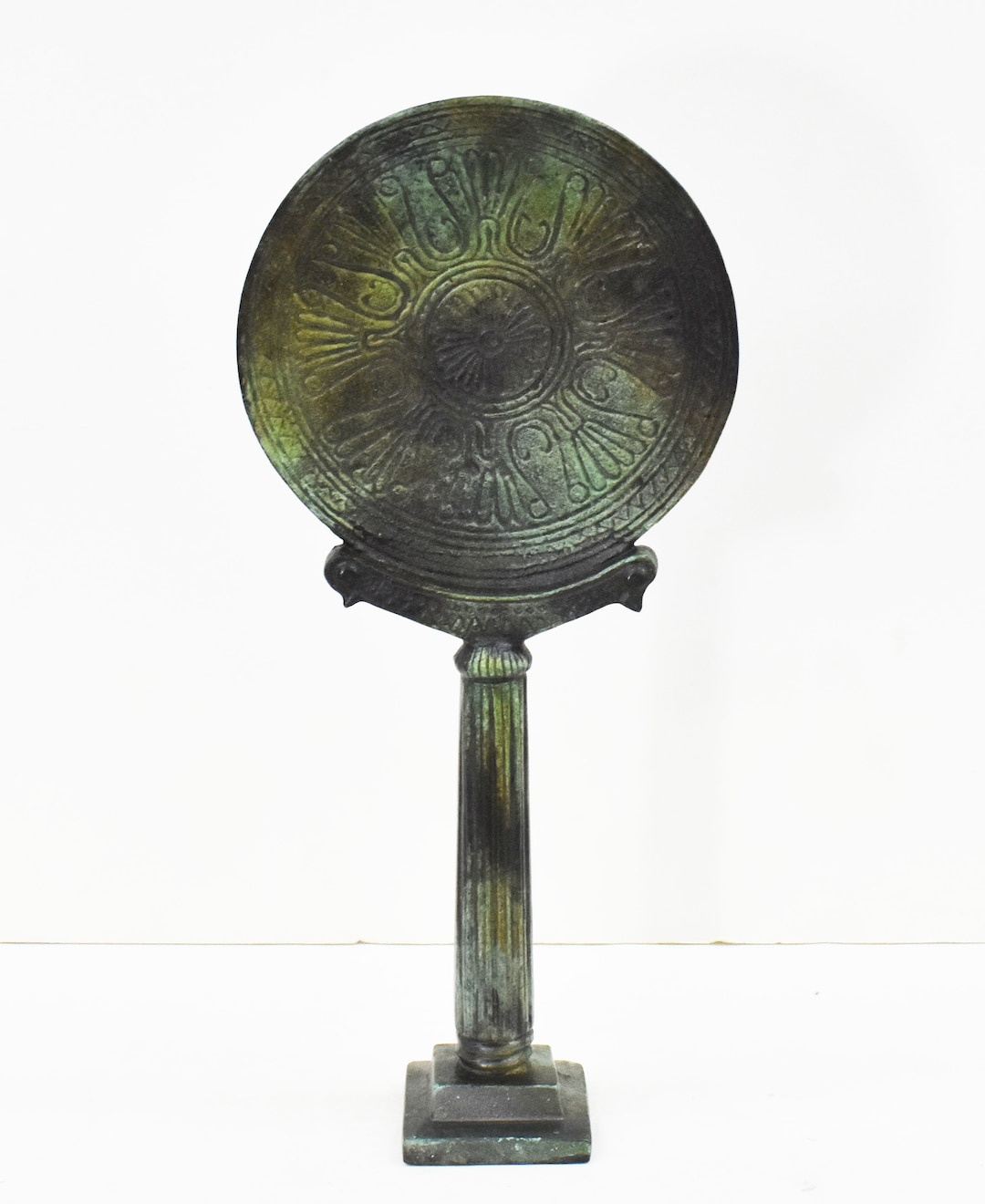 Ancient Greek Bronze Mirror With a Support in the Form of an - Etsy