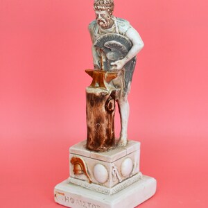 Small Statue of Hephaestus, Ancient Greek God of Fire, Blacksmiths ...