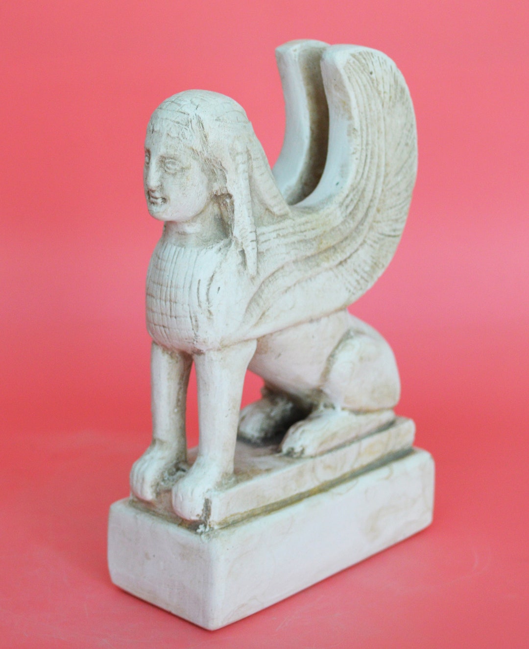 Statue der Sphinx von Naxos-Sphinx des Naxianer-Archäologisches Museum ...