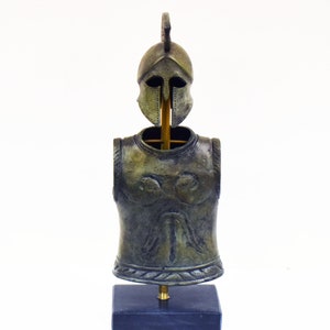Set of Ancient Greek Crested Helmet and Armor-spartan Corinthian ...