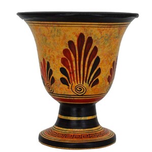 Hand-painted Pythagoras Fair Cup Depicting God Apollo Hand-painted ...