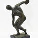 Discobolus of Myron-discus Thrower-bronze Statue-marble Base-olympic ...