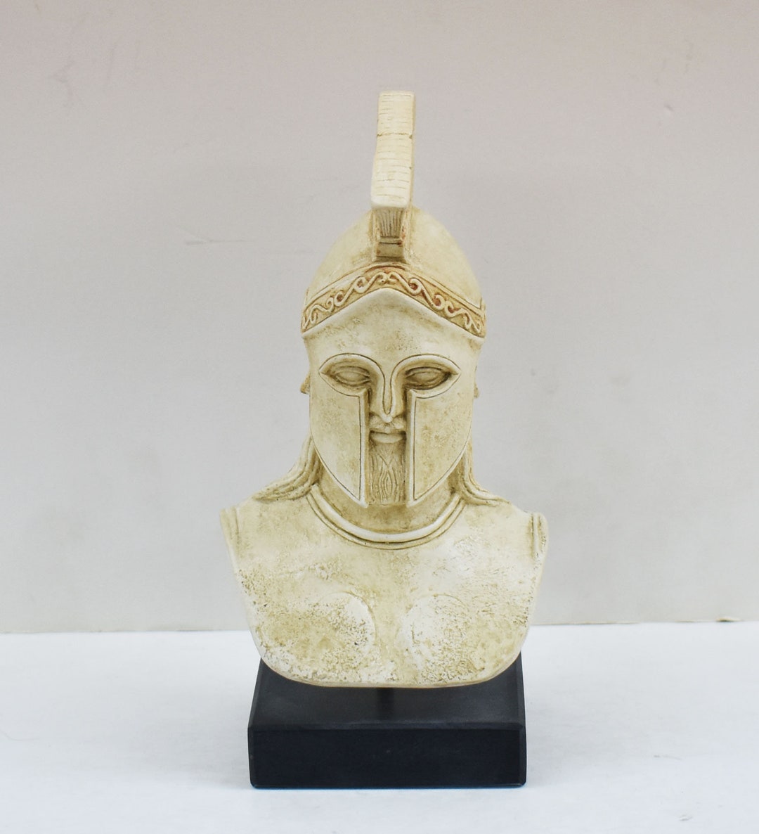Leonidas Bust-marble Base-king of Sparta-leader of the 300 Spartans ...