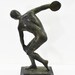 Discobolus of Myron-discus Thrower-bronze Statue-marble Base-olympic ...