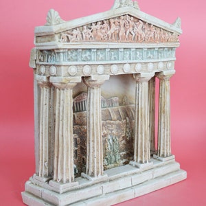 Acropolis Parthenon Temple Relief-architecture's Masterpiece-golden Age ...