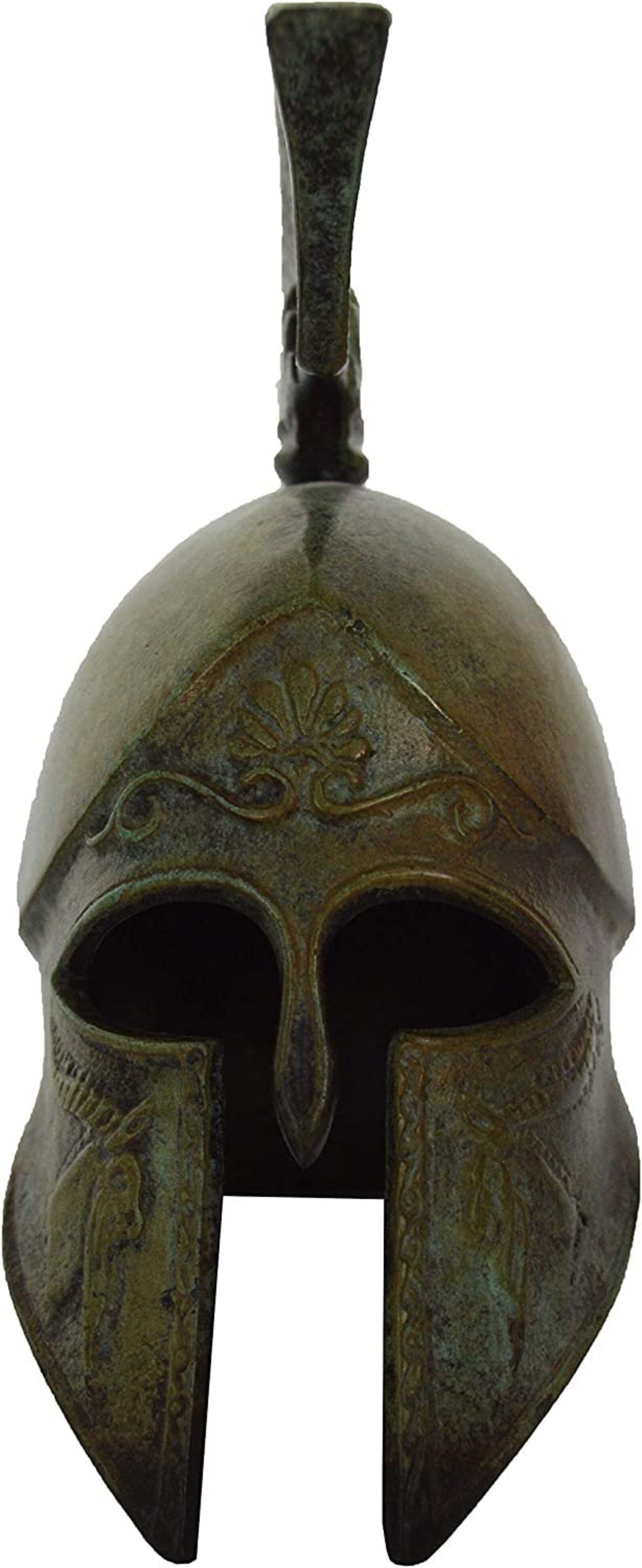 Bronze Mini Spartan Crested Helmet Decorated With Ibex Carvings-ancient ...