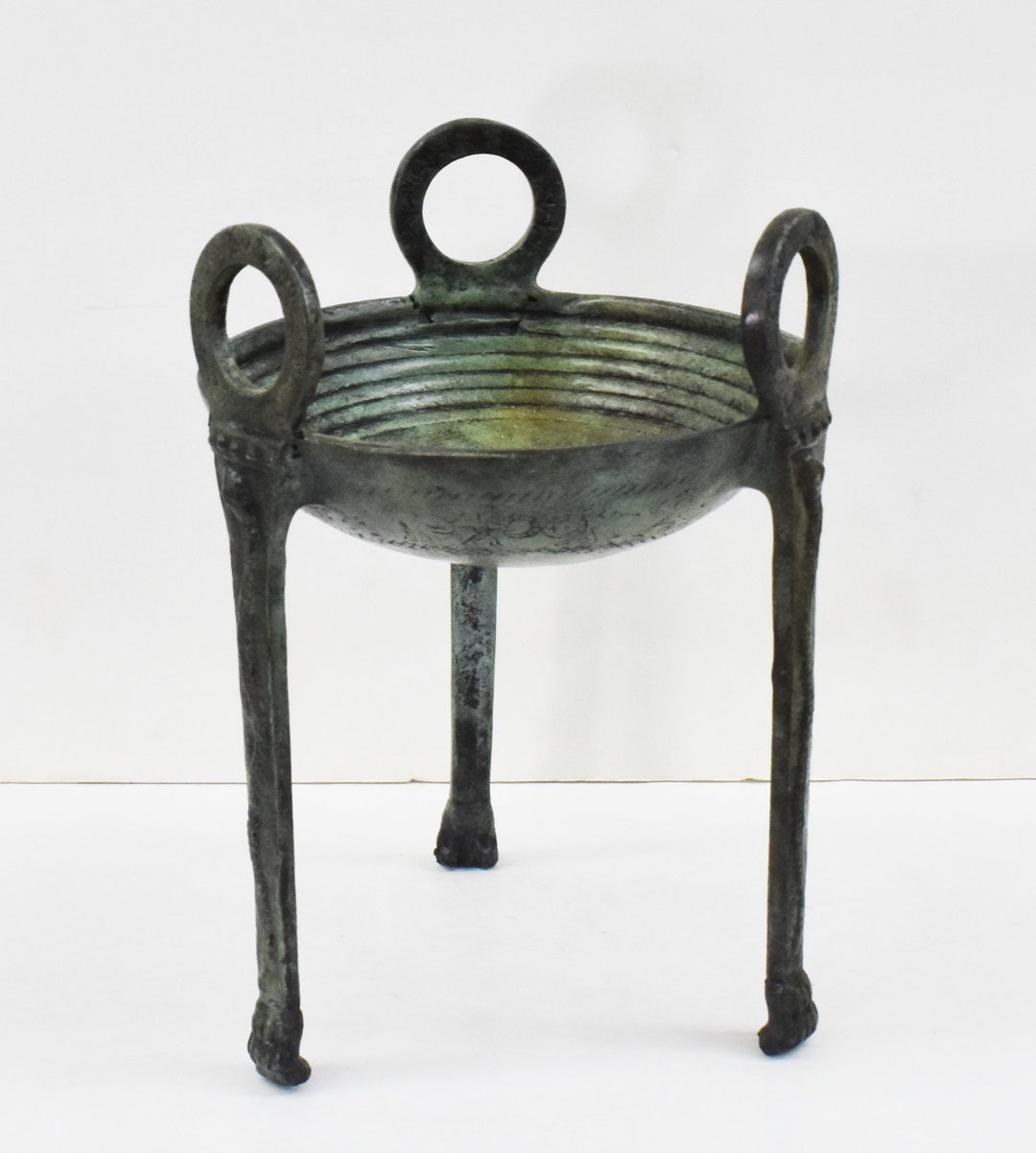 Small Bronze Tripod-used as Seat,cauldron,trophy,sacrificial Altar ...