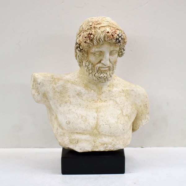 Bacchus Bust - Etsy