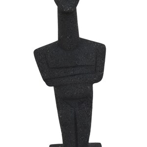 Cycladic Idol Male Figure With Folded Arms - Full Body Statue - Ancient ...
