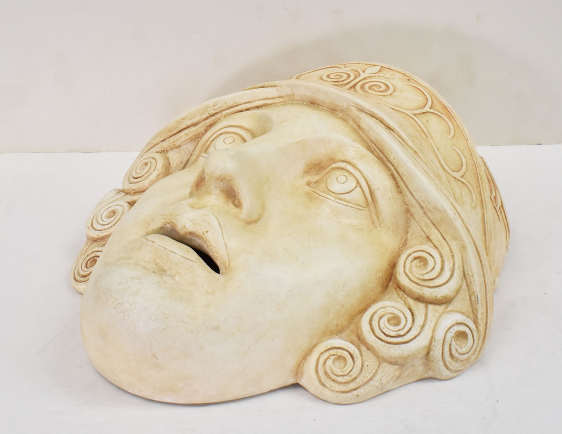Decorative Mask of Goddess Athena-patron and Protectress of Athens ...