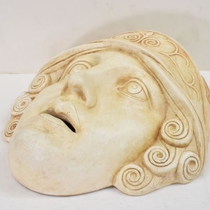Decorative Mask of Goddess Athena-patron and Protectress of Athens ...