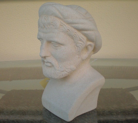 Pythagoras Of Samos Bust Pythagoras Sculpture Of Samos Ancient Greek