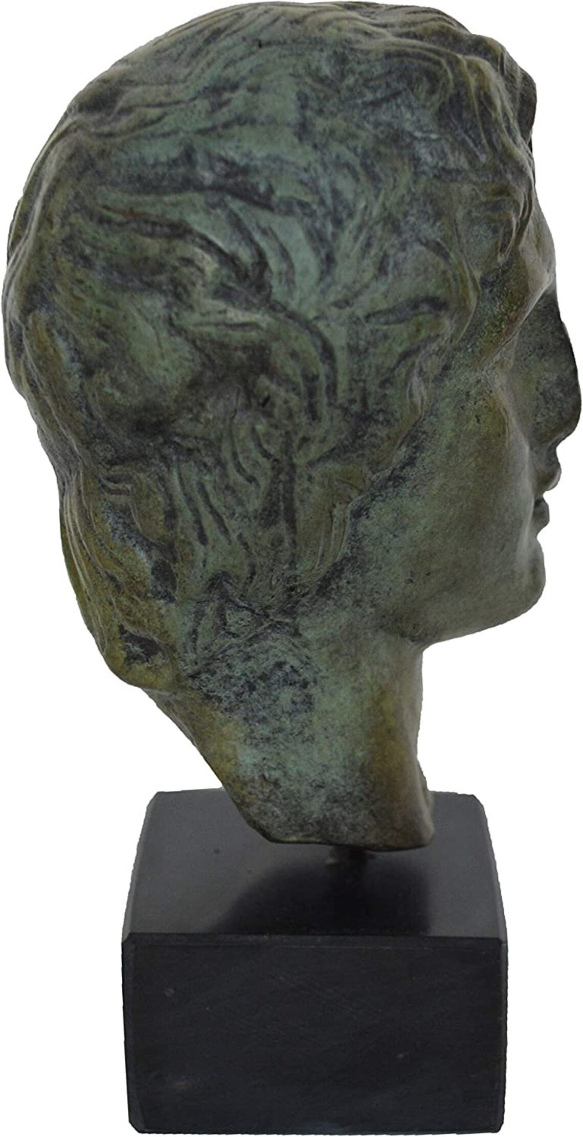 Alexander the Great Bronze Bust - Marble Base - King of the Ancient ...
